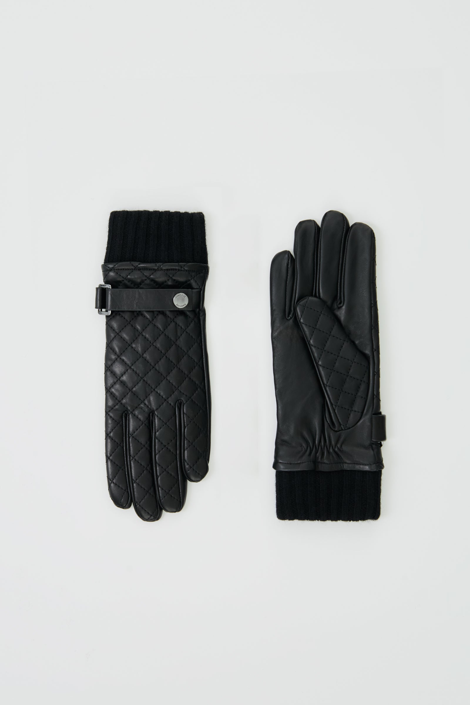 FIA-Q Diamond Quilted Leather Glove for Women | Mackage EU