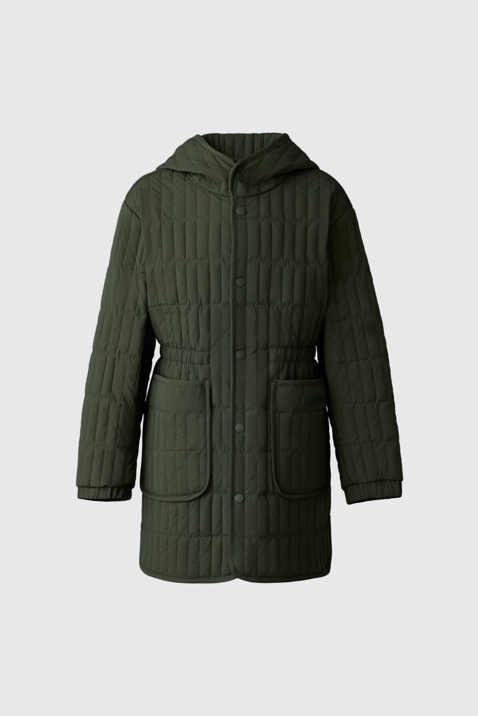 Hayden, light down vertical quilted coat | Mackage® EU
